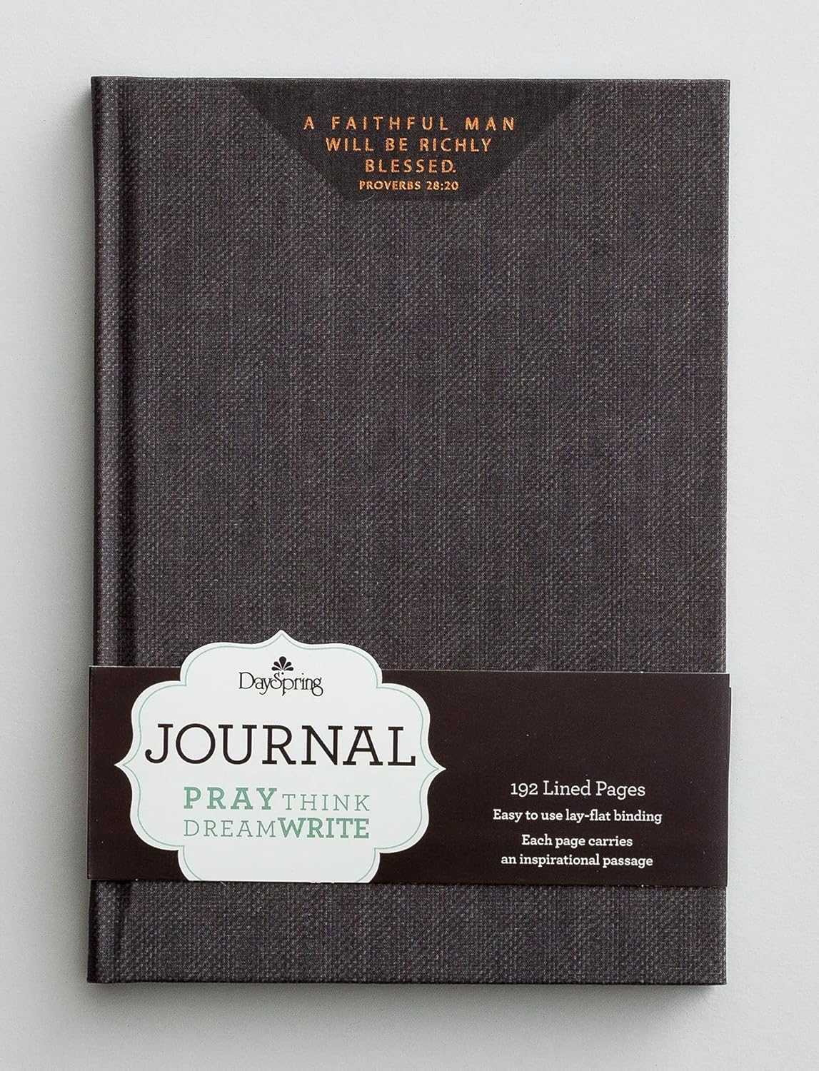 Faithful Man Christian Journal for Men: A faithful man will be richly ...