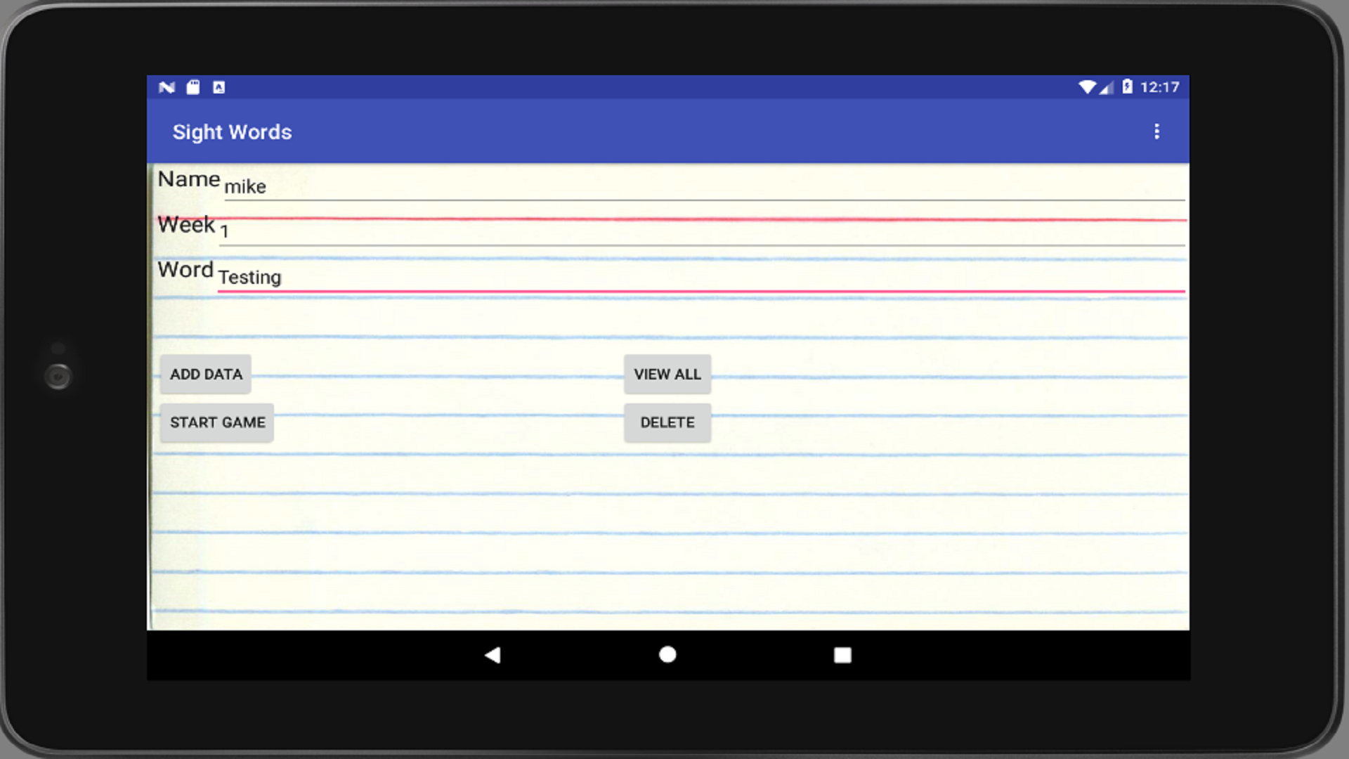Sight Words - App on Amazon Appstore