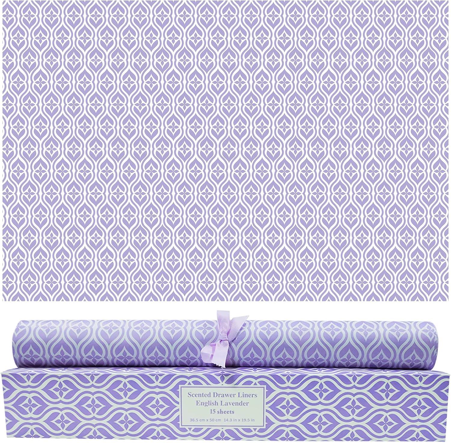 Amazon.com: SCENTORINI 15 Sheets Drawer Liners for Dresser Lavender ...