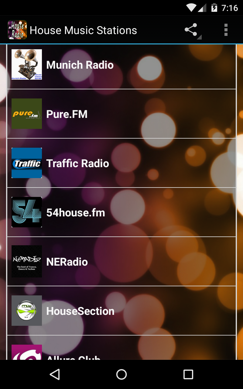 House Music Stations - App on Amazon Appstore