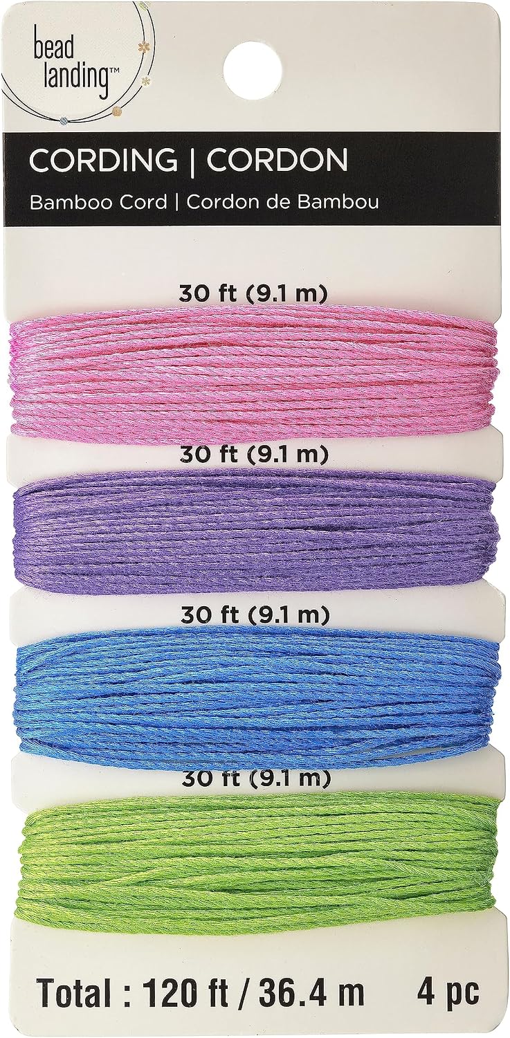 Amazon.com: Bead Landing 20lb. Bamboo Cording, 6 Pack : Arts, Crafts ...
