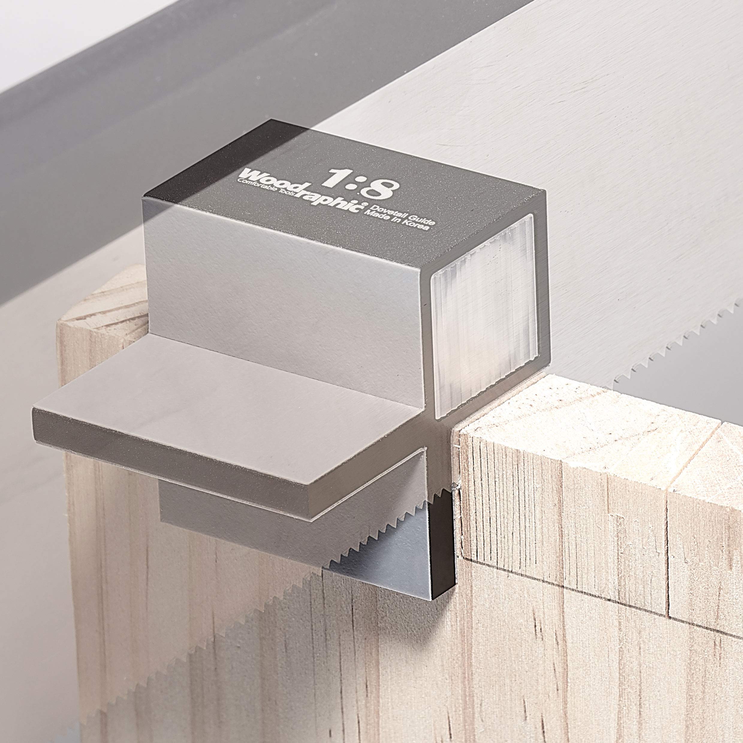 Snapklik.com : Dovetail Saw Guide Set 1:8 & 45/90 Magnetic Layout Tool ...