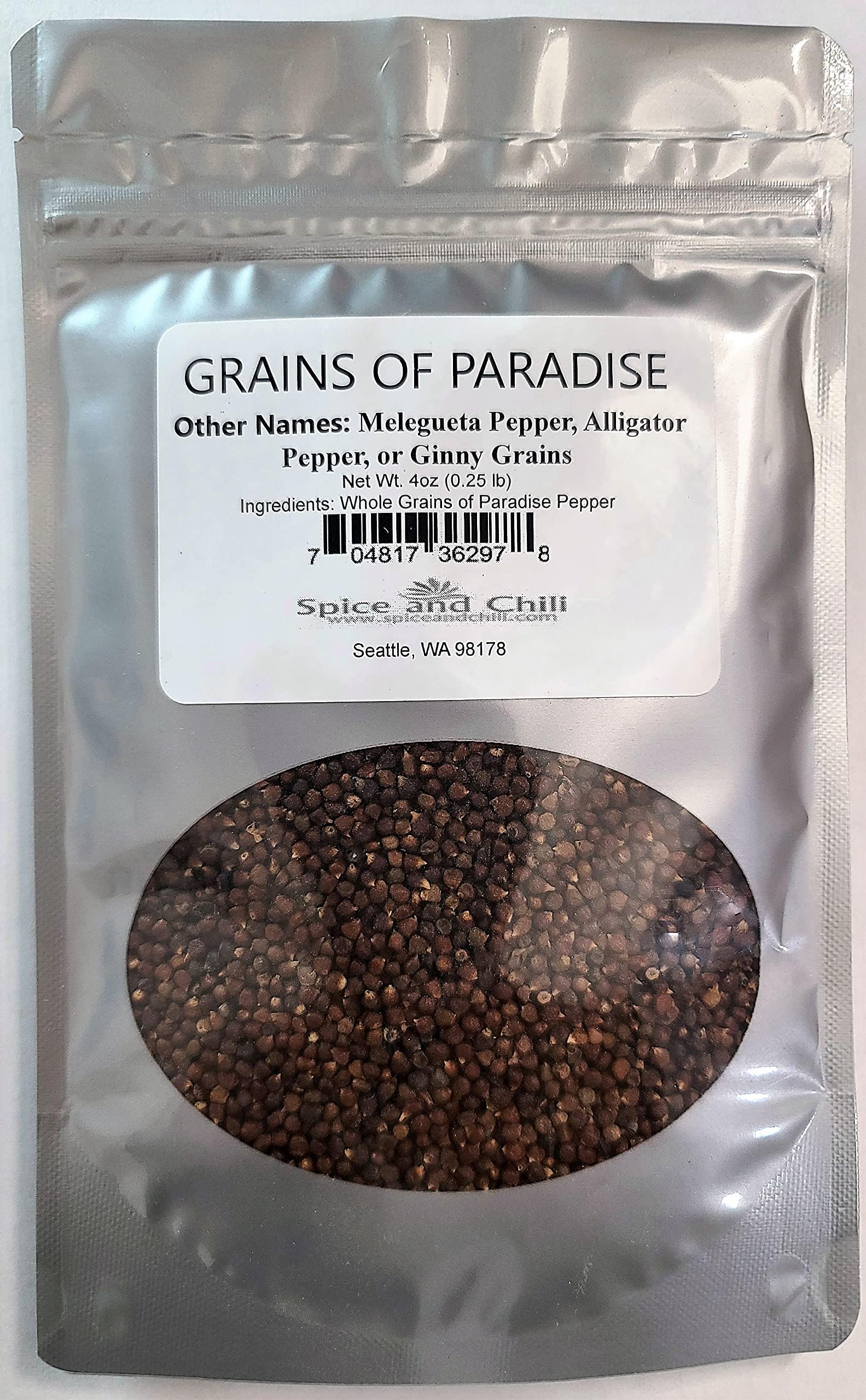 Amazon.com: Frontier Bulk Grains of Paradise Seed Whole, 16 Ounce ...