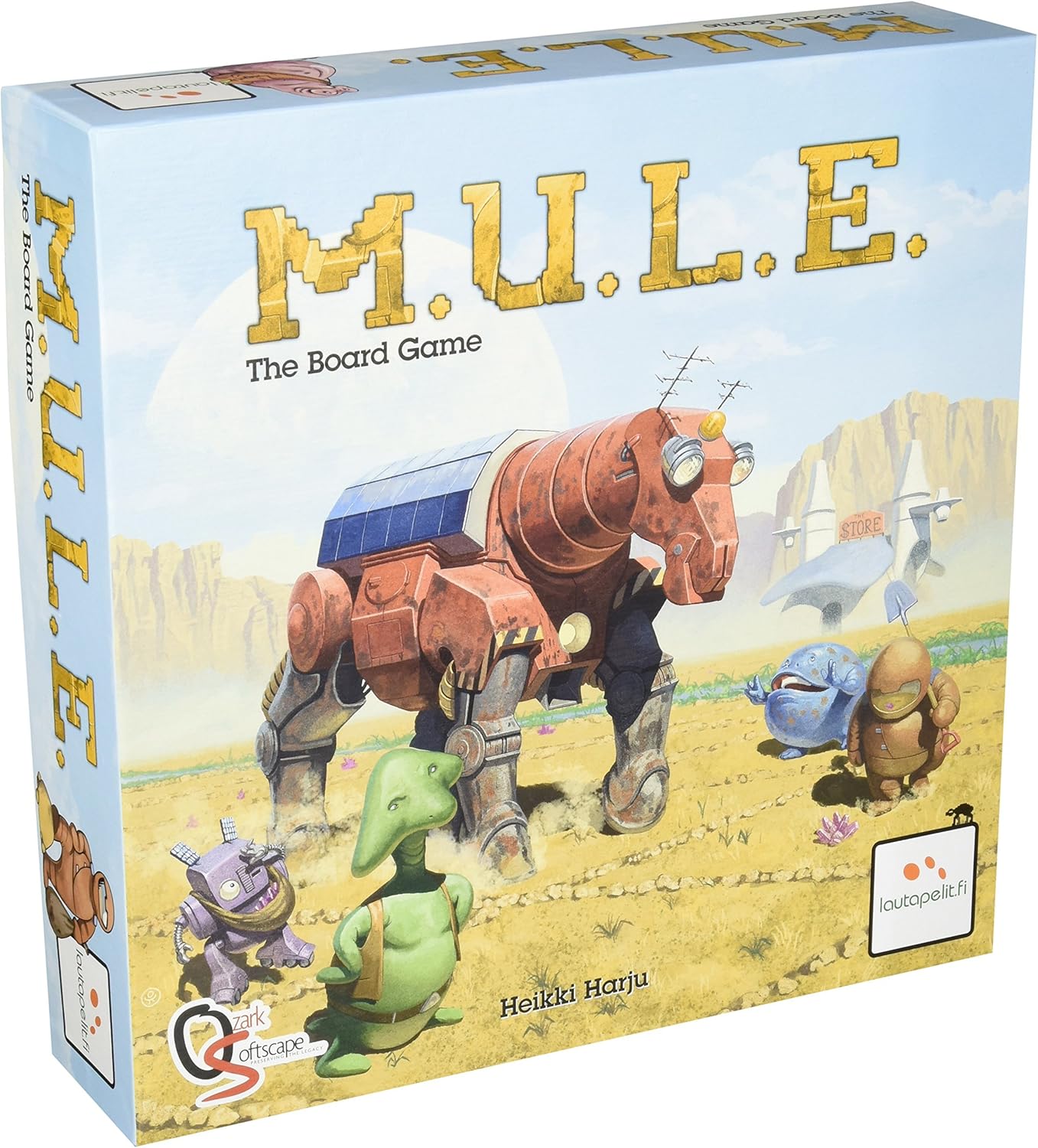 Asmodee Editions M.U.L.E. Board Game (Multi-Colour) : Amazon.co.uk ...