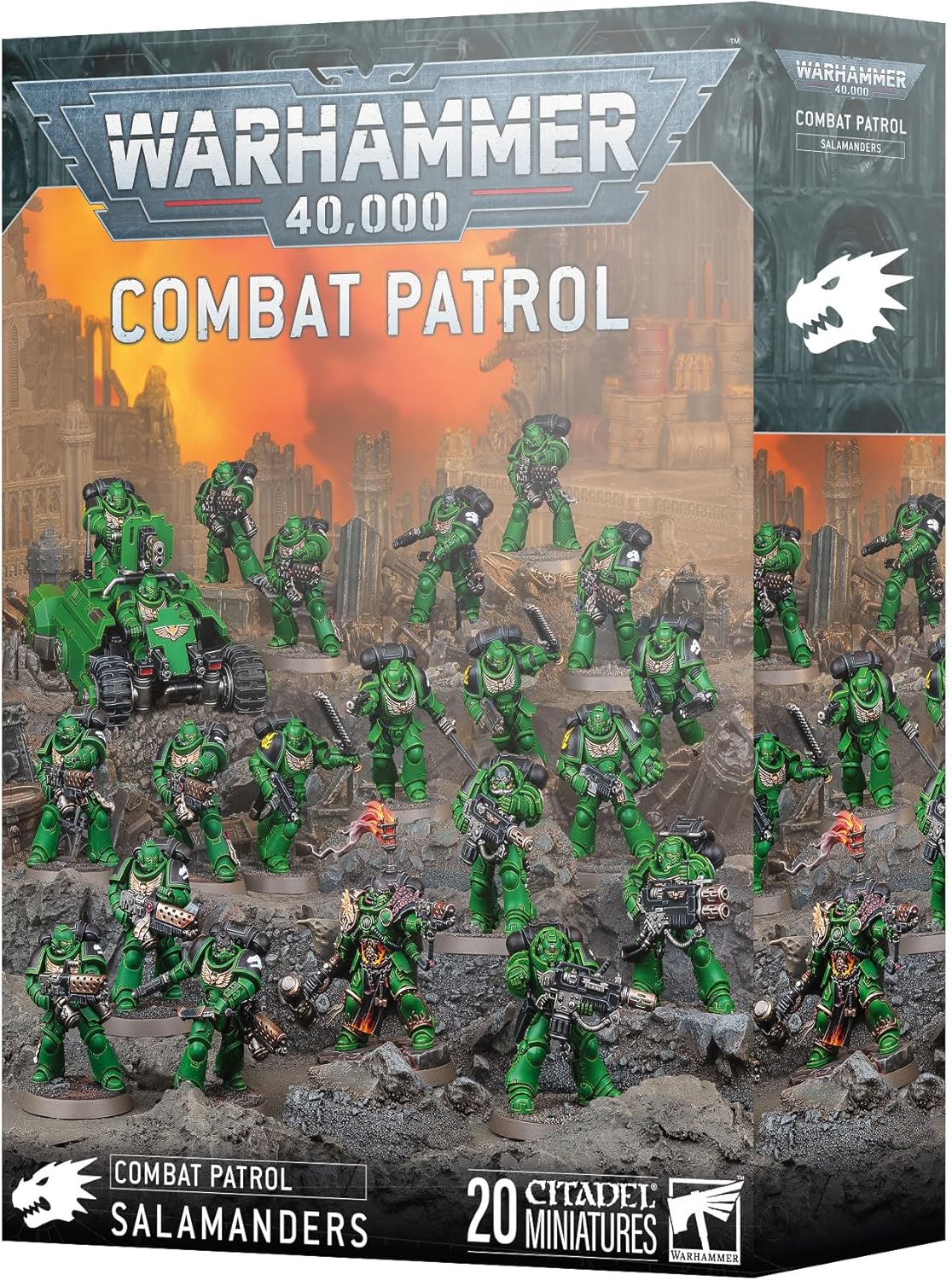 Adrax Agatone Combat Patrol Box – Salamanders Strike Force with Assault ...