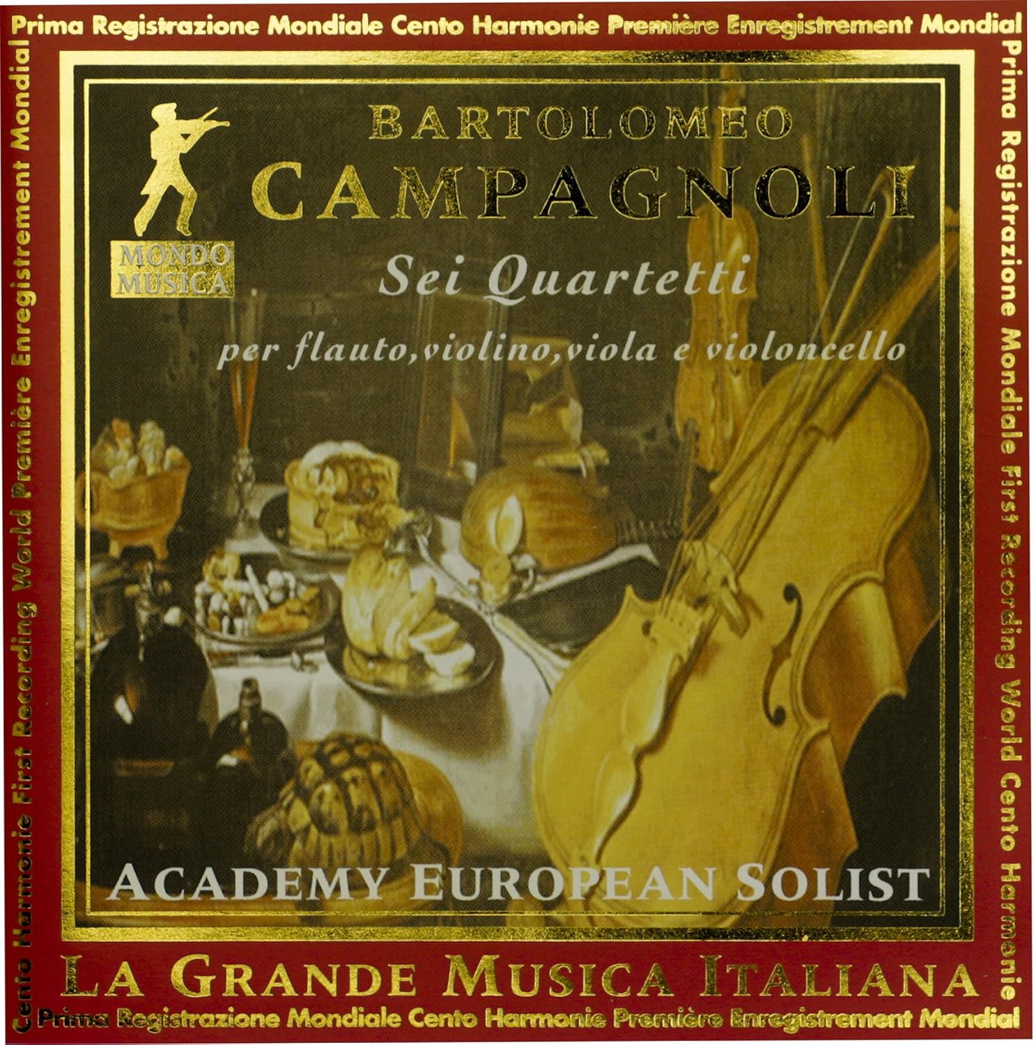 Campagnoli 6 Quart.Traverso: Bartolomeo Campagnoli: Amazon.es: CD y ...