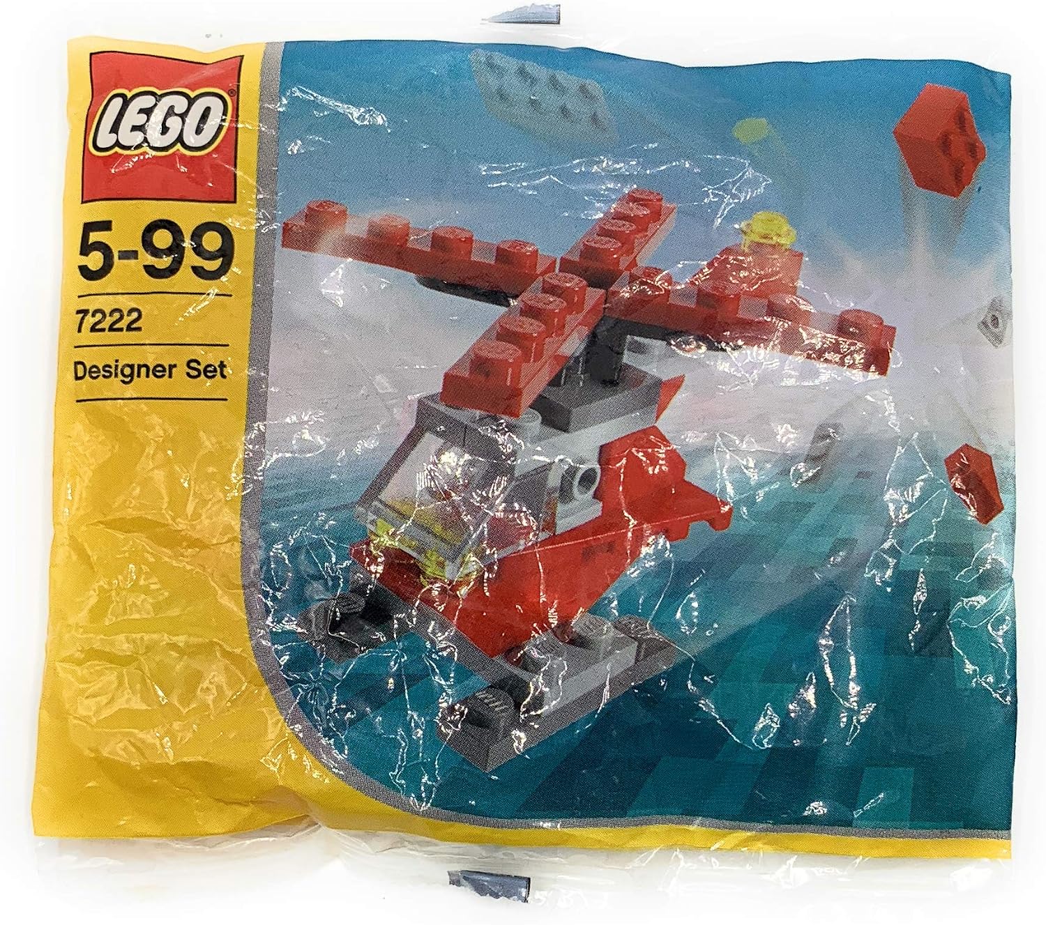 LEGO Creator: Red Helicopter Set 7222 (Bagged) : Amazon.co.uk: Toys & Games