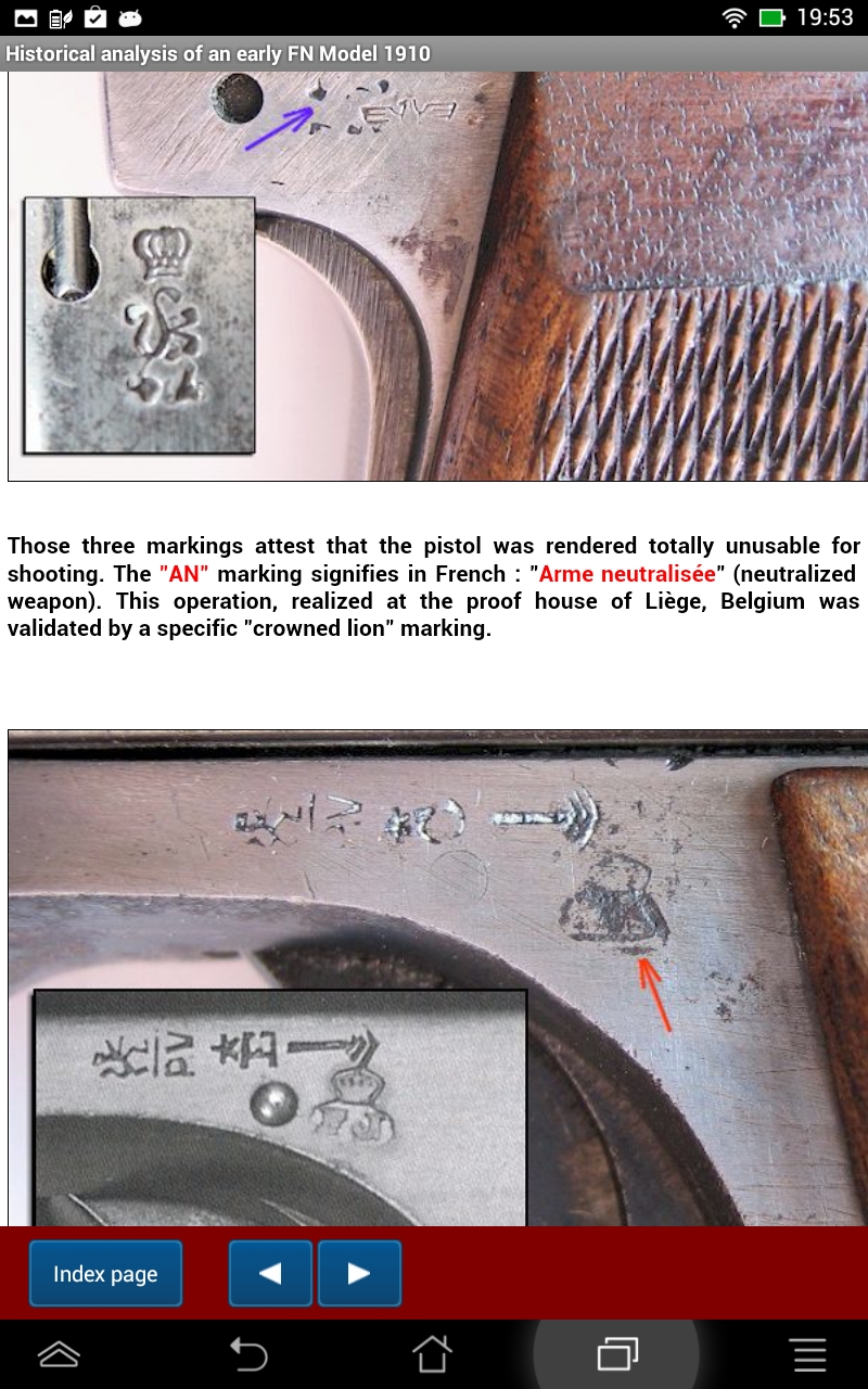 FN PISTOL MOD. 1910 EXPLAINED:Amazon.com:Appstore for Android