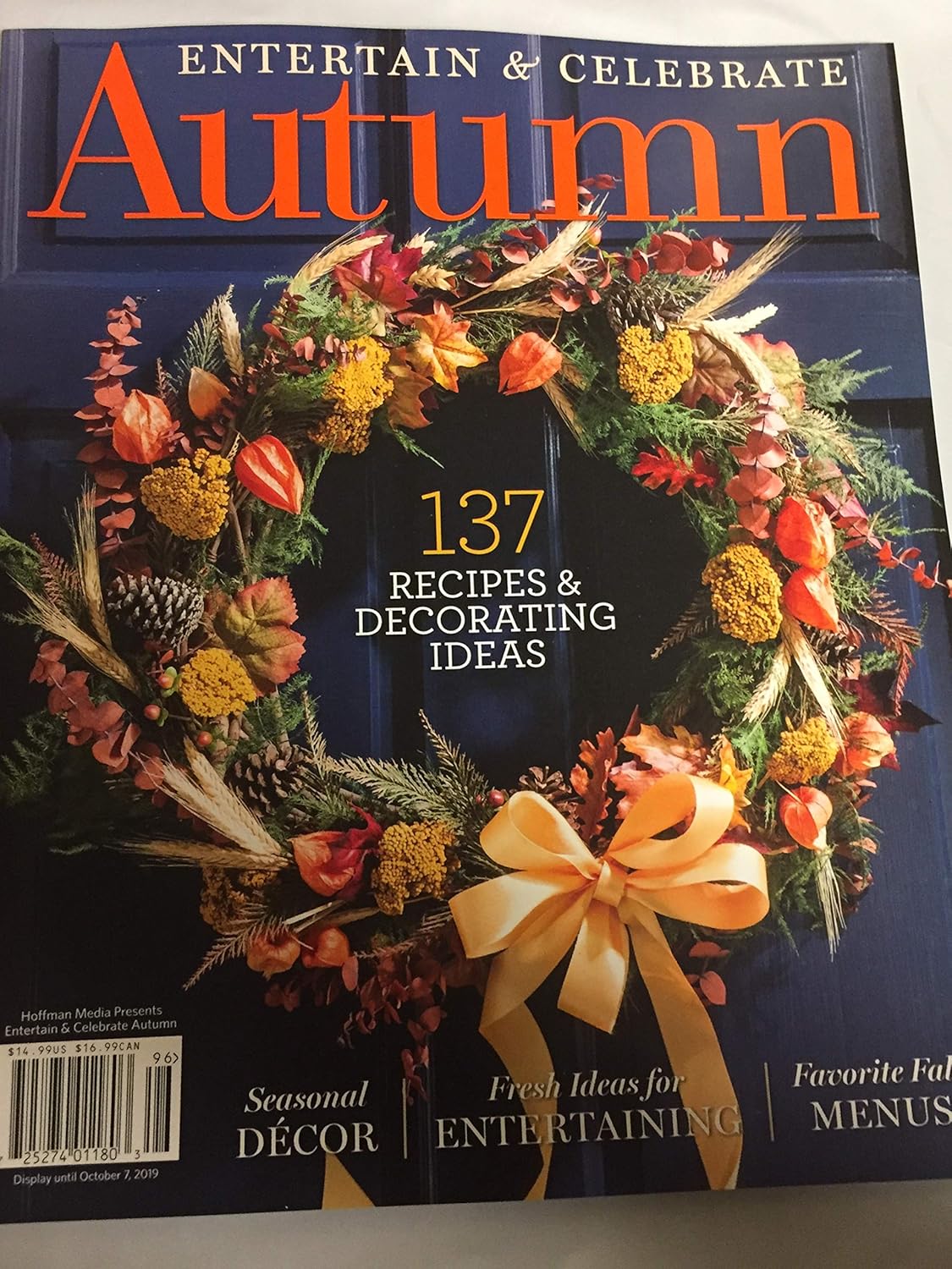 Entertain & Celebrate Autumn Magazine 2019 (137): Amazon.com: Books