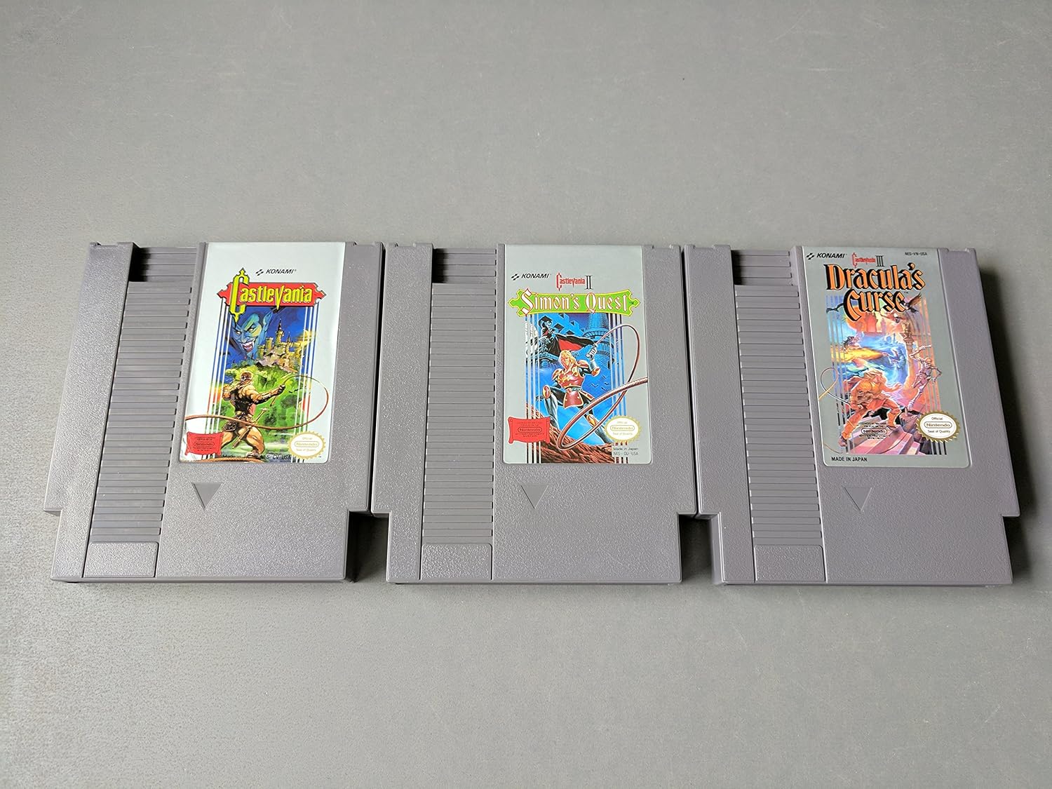 Amazon.com: NES Castlevania Trilogy - Castlevania, Castlevania II ...