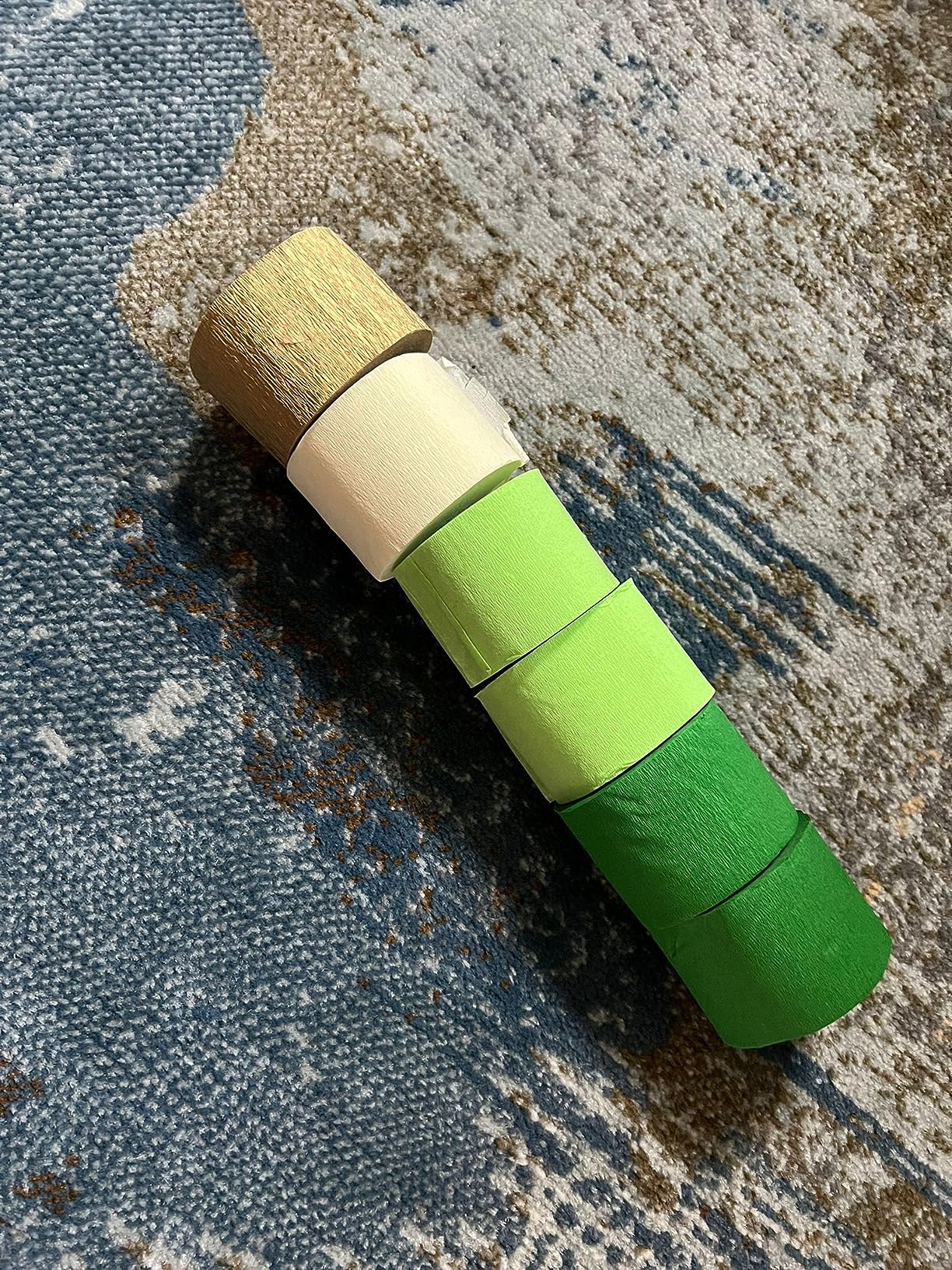 Amazon.com: Crepe Paper Streamers Party Decorations - 6 Rolls Mix Green ...