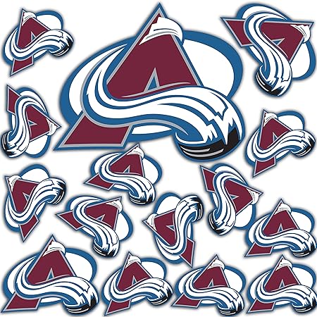Amazon.com: Colorado Avalanche Team NHL National Hockey League Sticker ...