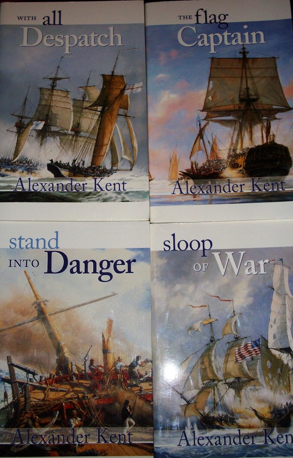 Richard Bolitho novels (set of 4 books) (written under the name ...