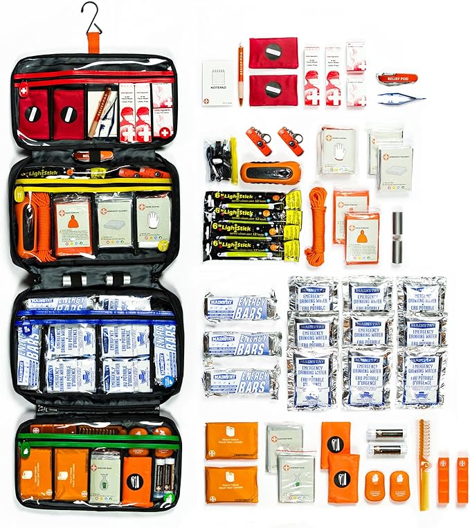 Amazon.com: Relief Pod International RP122-104K-820 Deluxe Emergency ...