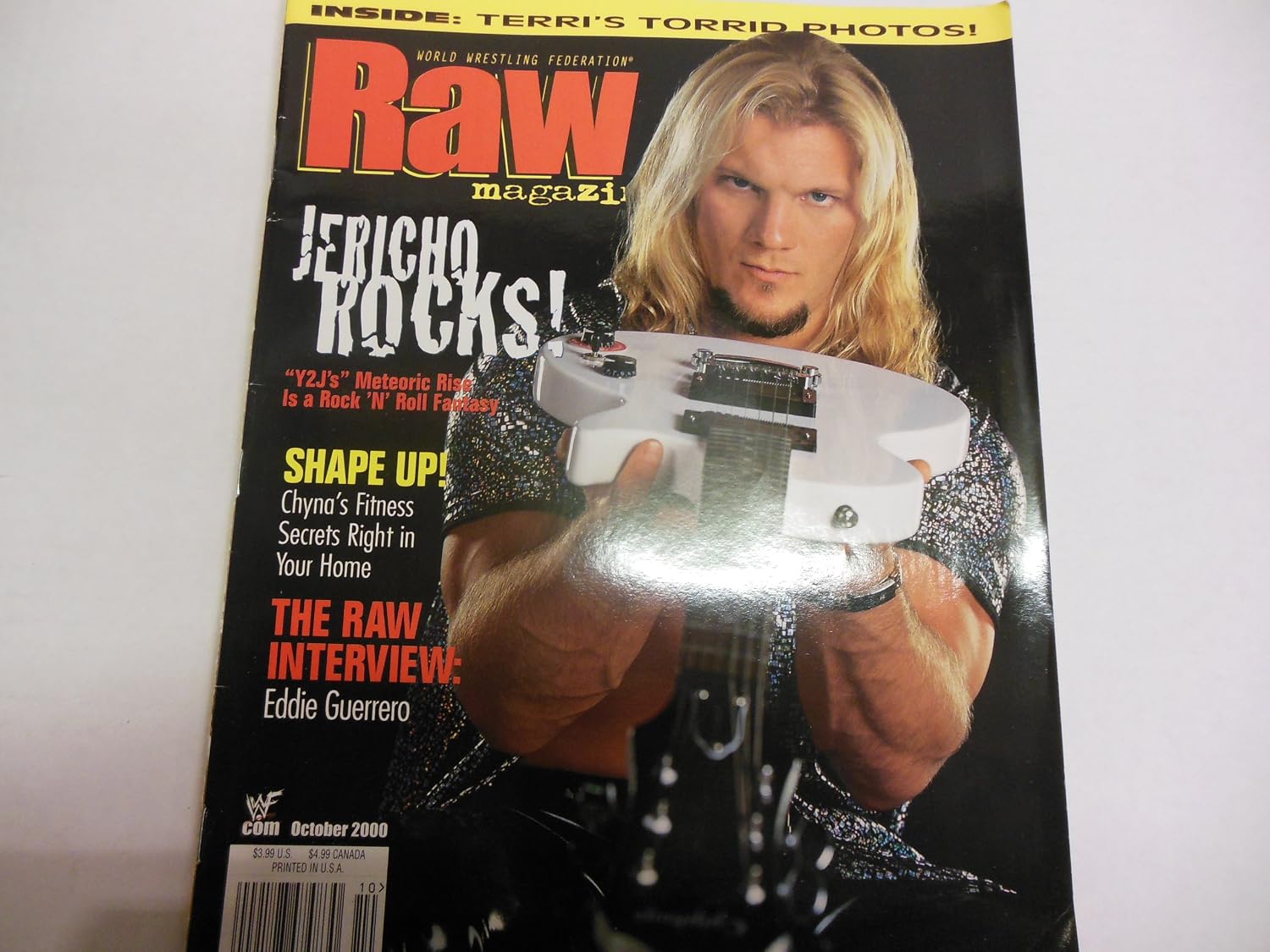 Wwe Raw Magazine "Eddie Guerrero" "Chyna" October 2000: Wwe Raw ...