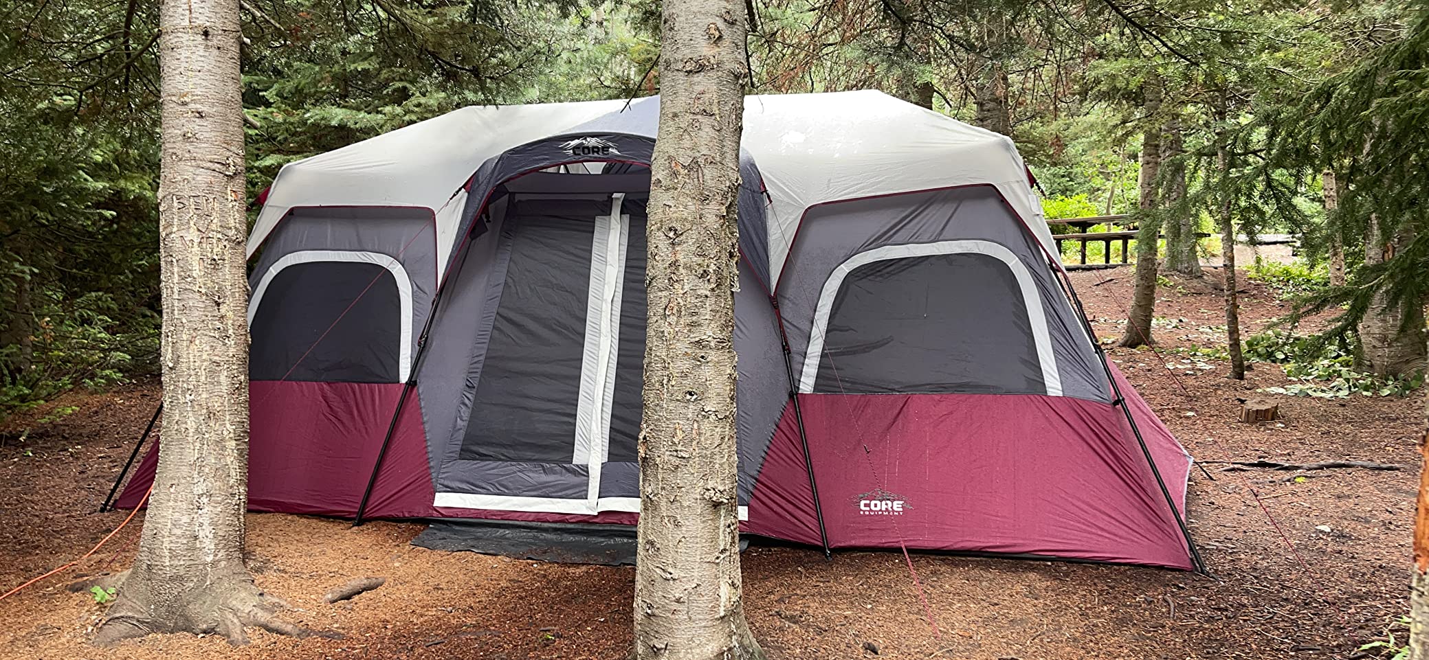 $45/mo - Finance CORE 12 Person Instant Cabin Tent | 3 Room Huge Tent ...