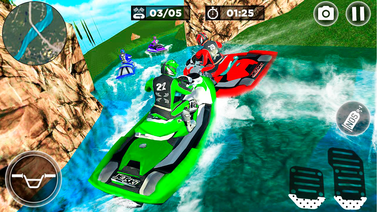 Jet Ski Race Video Game at Randall Nealon blog