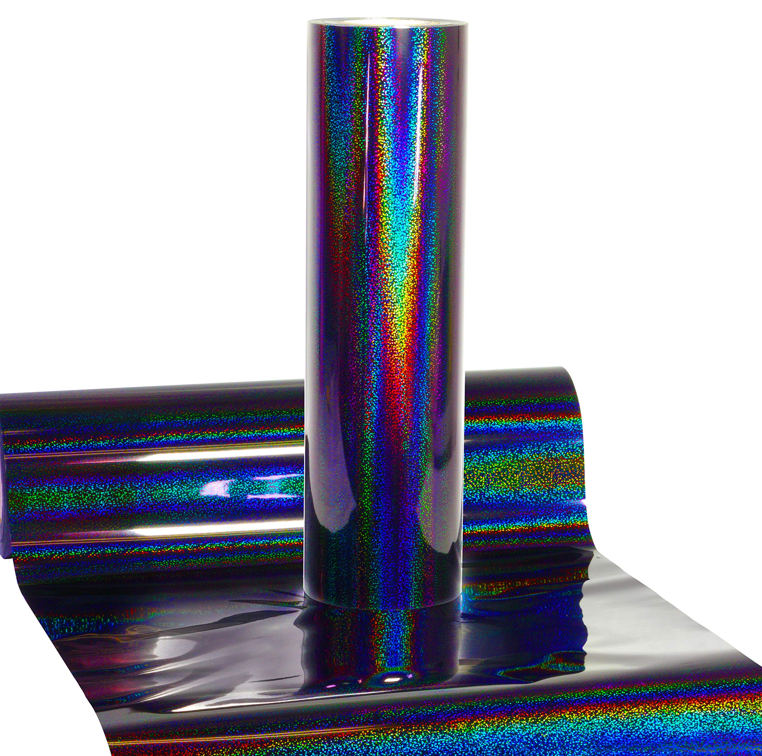 Amazon.com: V2 HTV Heat Transfer Vinyl Film Holographic Chrome Flake ...