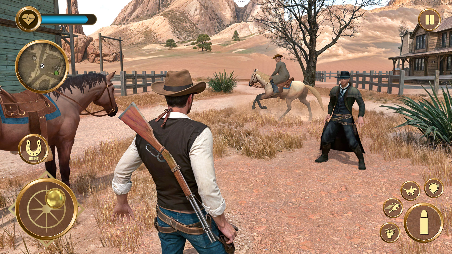 West Survival Shootout - Cowboy Open World Shooting and Simulation Game ...