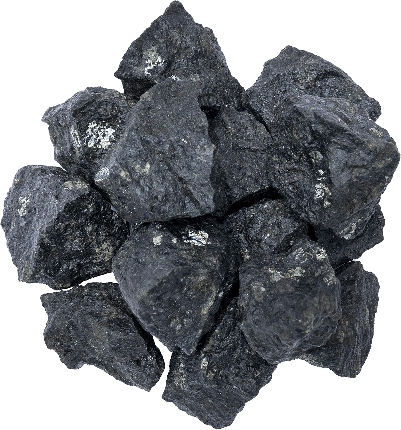 Amazon.com: HindCraft Nuummite Rough Stone - Raw Stones and Crystals ...