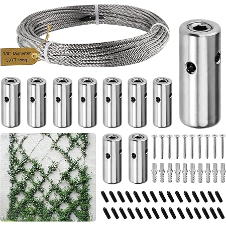 Amazon.com: National Hardware N900-012, Wire Trellis Kit, 50 Ft ...