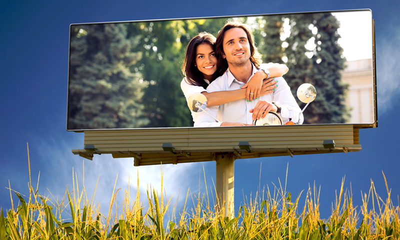 Billboard Frame Png