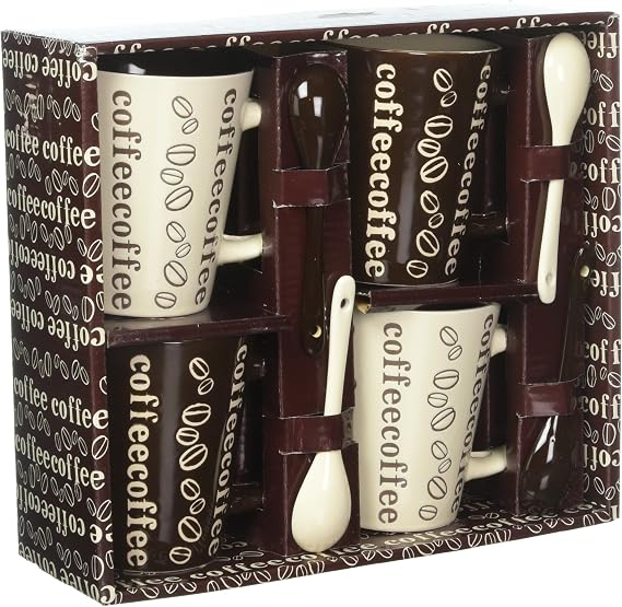 Amazon.com: Home Essentials Home Essentials Stone Coffee Mugs And ...