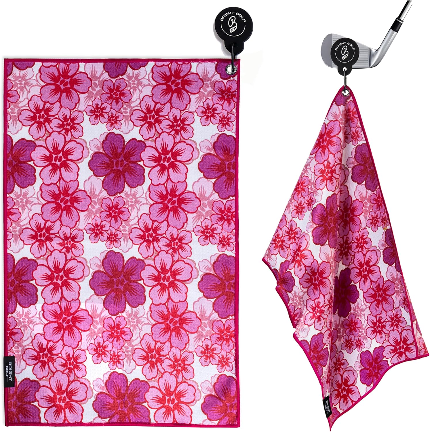 Amazon.com: Bright Golf Magnetic Golf Towel 16 x 24 Inch with Magnet ...