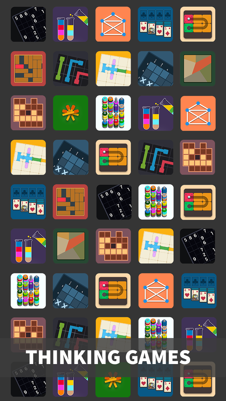 Brain Puzzle Games Collection: Logico - Offline Minigames for free ...