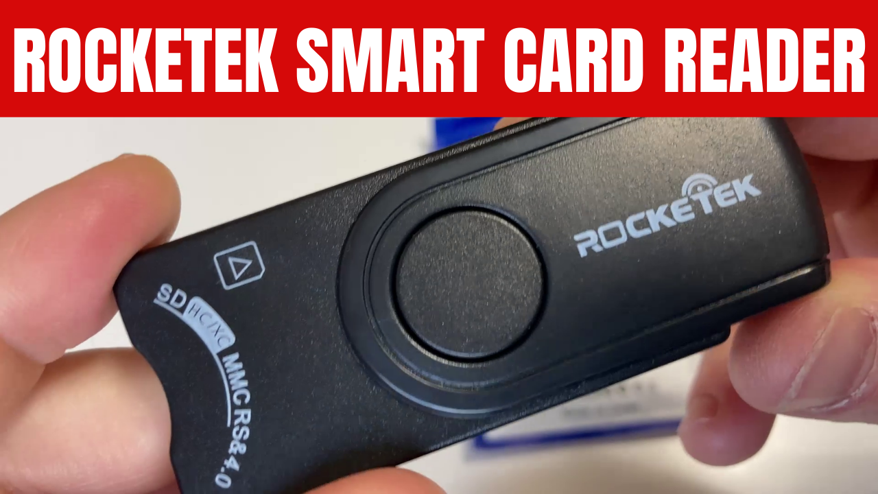 Watch USB Smart Card Reader by Rocketek - Review on Amazon Live