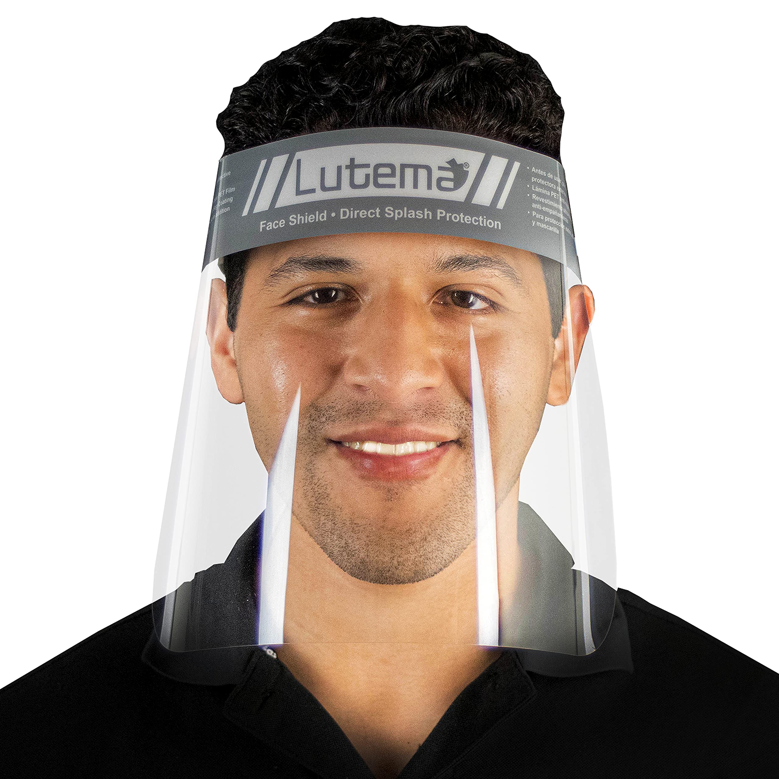 10 Pcs Ultra Clear Protective Full Face Plastic Shields to Protect Eyes ...