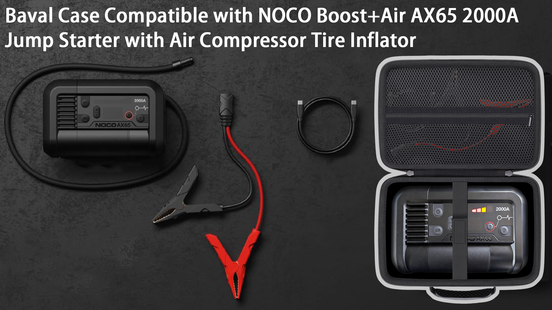 Watch Case for NOCO Boost Air AX65 2000A Jump Starter with Air ...