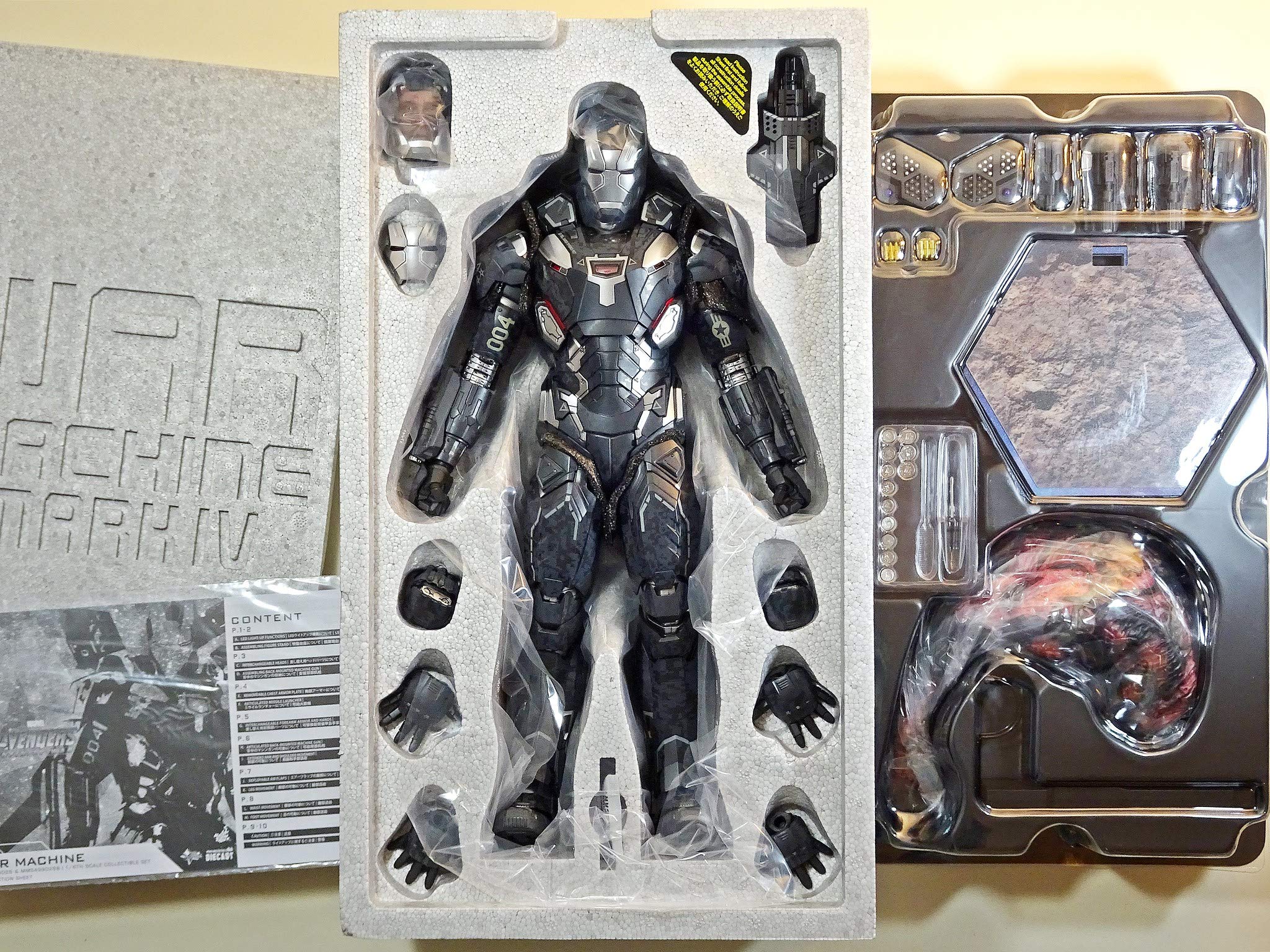 Buy Hot Toys War Machine Mark IV Avengers Infinity War Movie ...