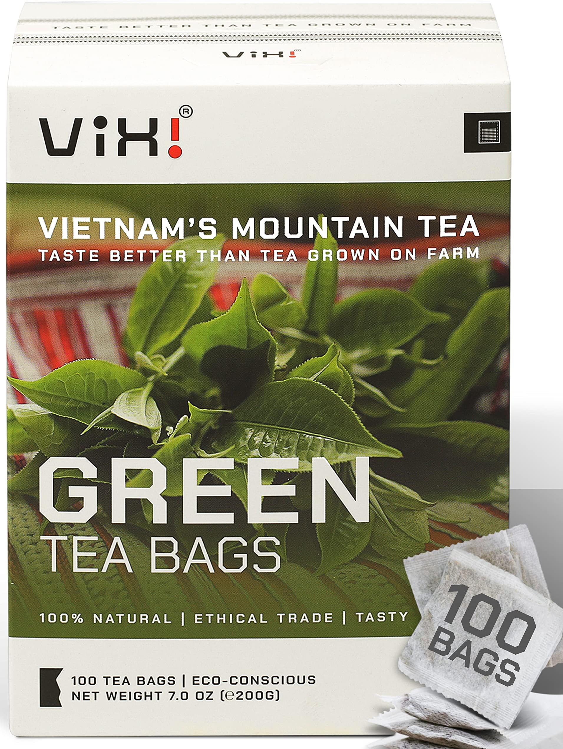 Amazon.com : Tadin Green Tea 24 Bags with Caffeine - Te Verde Made in ...