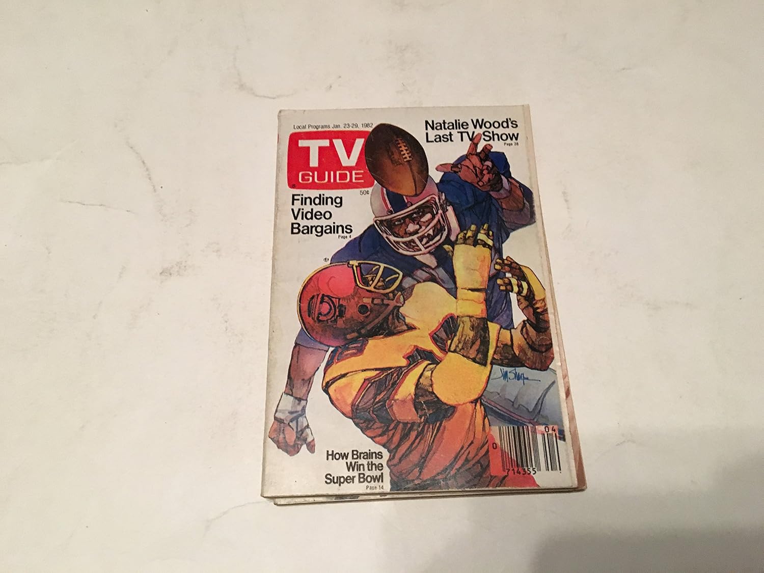 JANUARY 23 TO JANUARY 29 1982 TV GUIDE CENTRAL VIRGINIA EDITION: Amazon ...