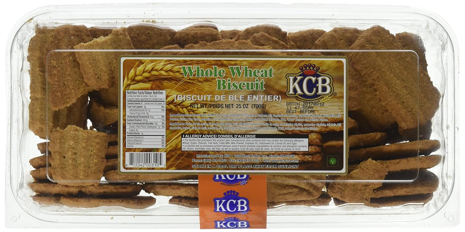 Amazon.com: KCB, Whole Wheat Biscuits, 700 Grams(gm) : Grocery ...
