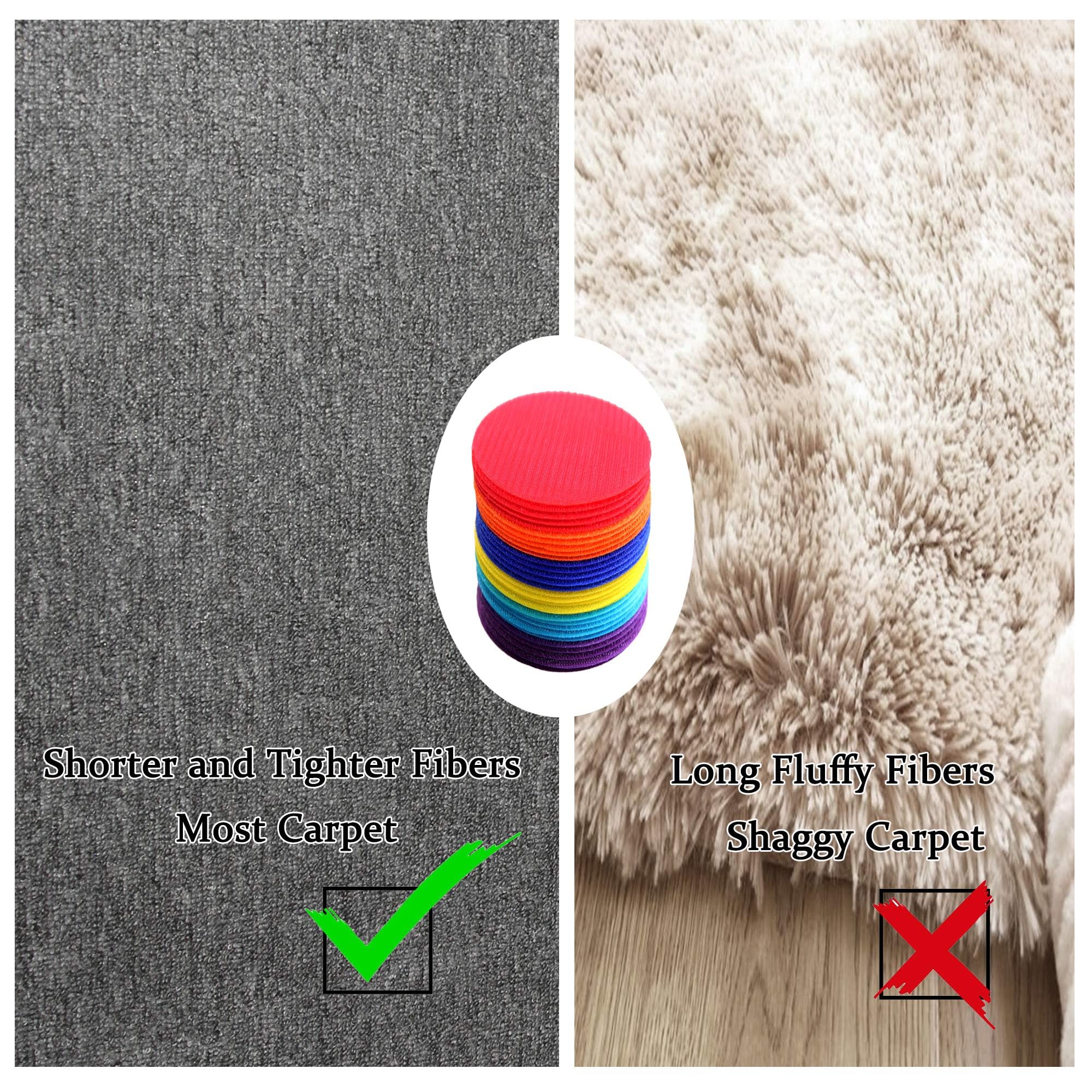 Snapklik.com : Carpet Markers 5" For Kids, Multicolor Spot Circle ...