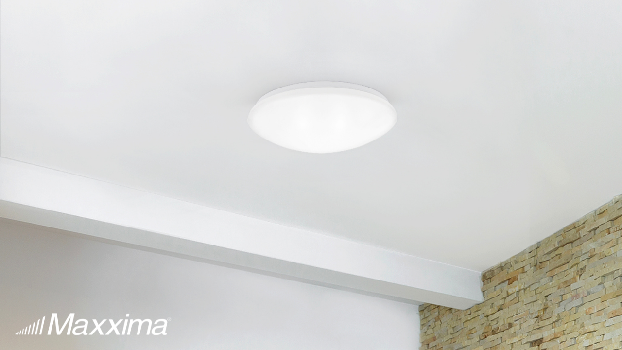 Watch 14 in. LED Mushroom Light Flush Mount Ceiling Fixture on Amazon Live