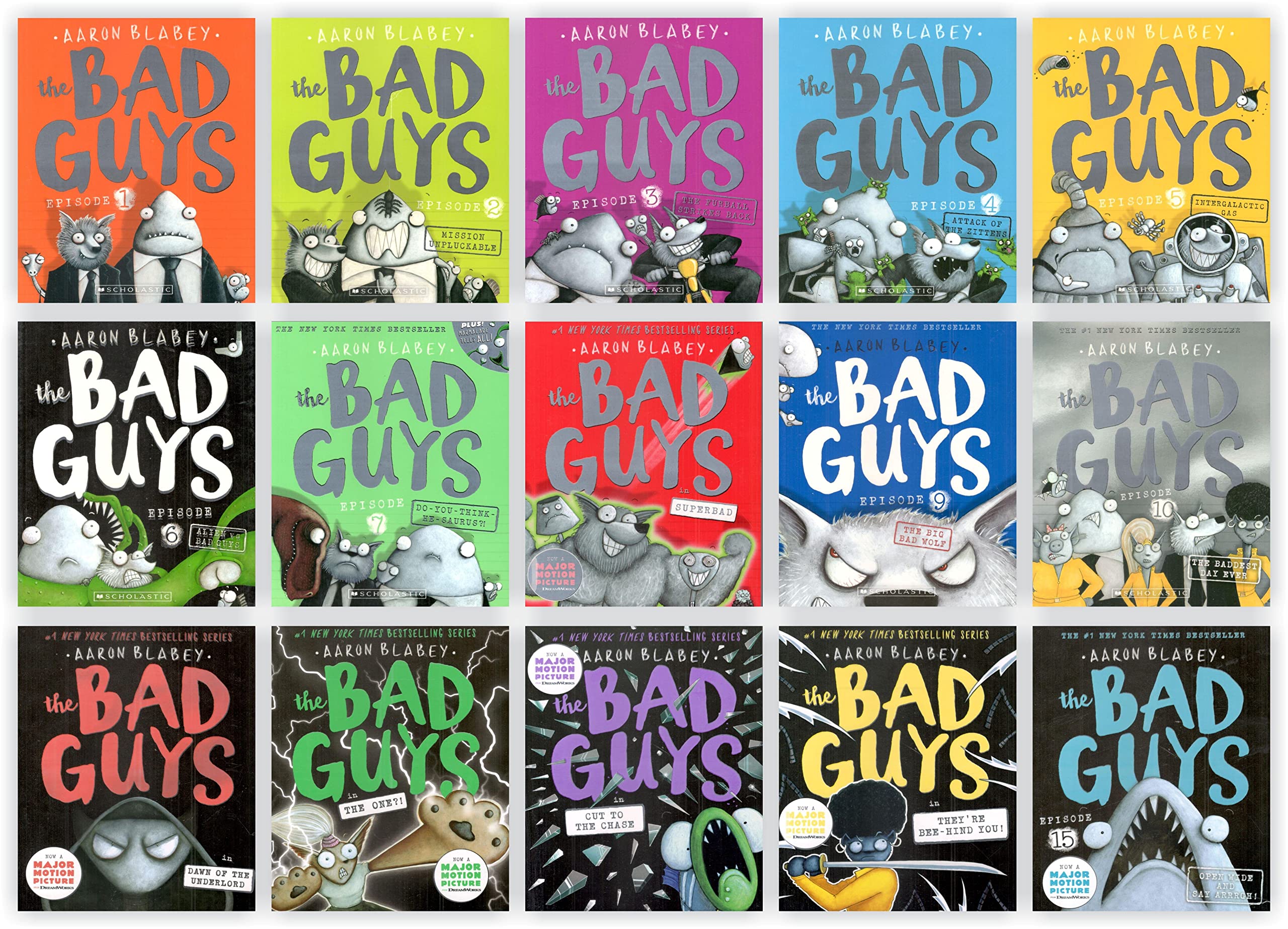 Bad Guys Book Series 1-15: Aaron Blabey: Amazon.com: Books