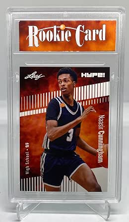 Amazon.com: Certified Mint+ Naasir Cunningham 2022 Leaf HYPE #73 Just ...