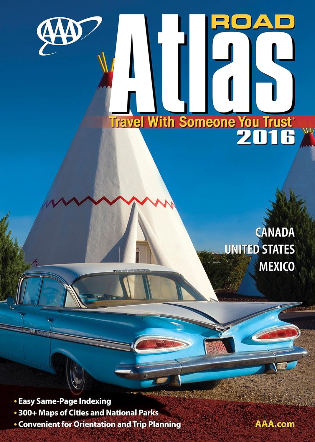 AAA Road Atlas 2016: AAA Publishing: 9781595085702: Amazon.com: Books