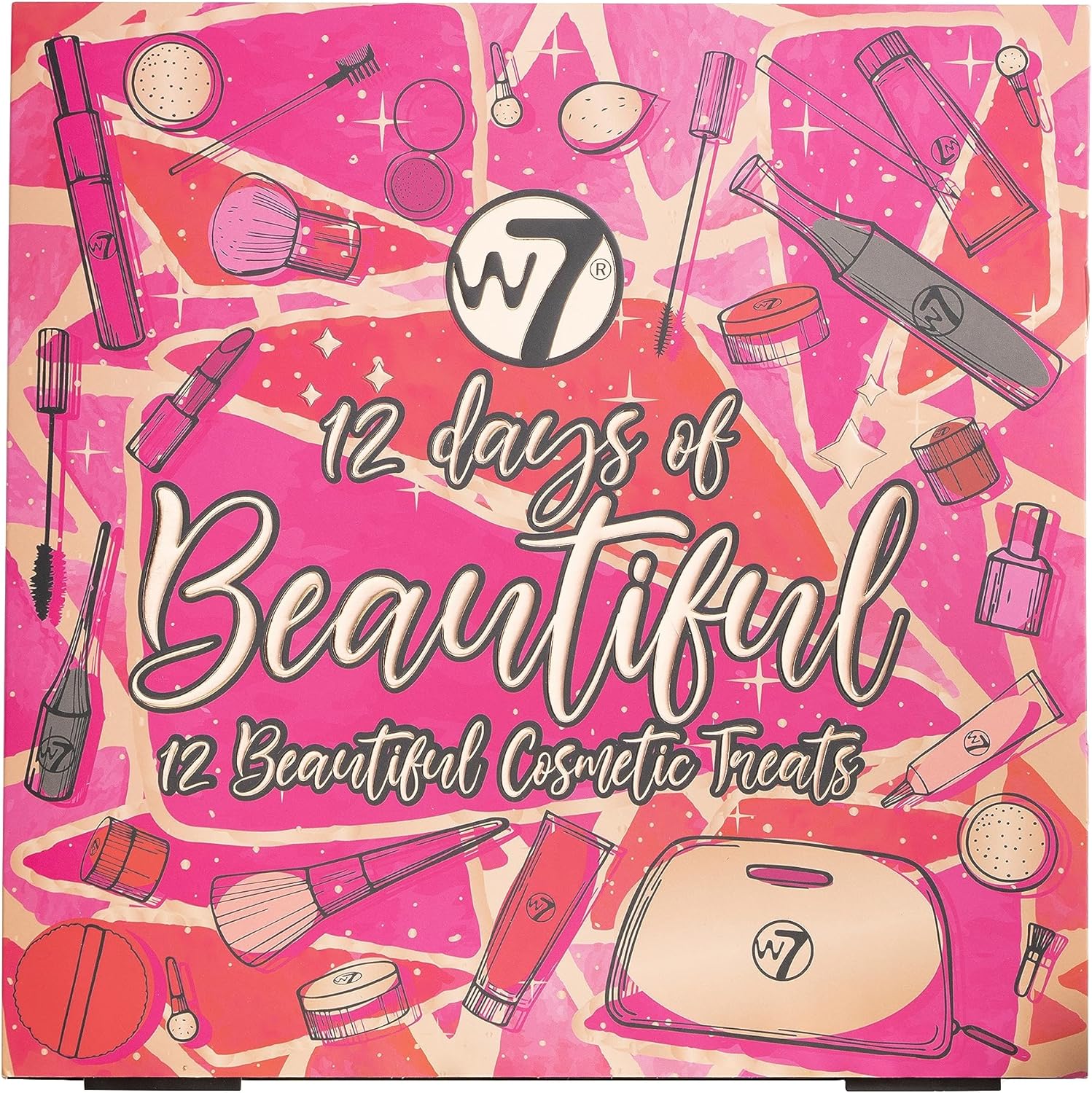 W7 12 Days of Beautiful Advent Calendar 2025-12 Individually Boxed ...