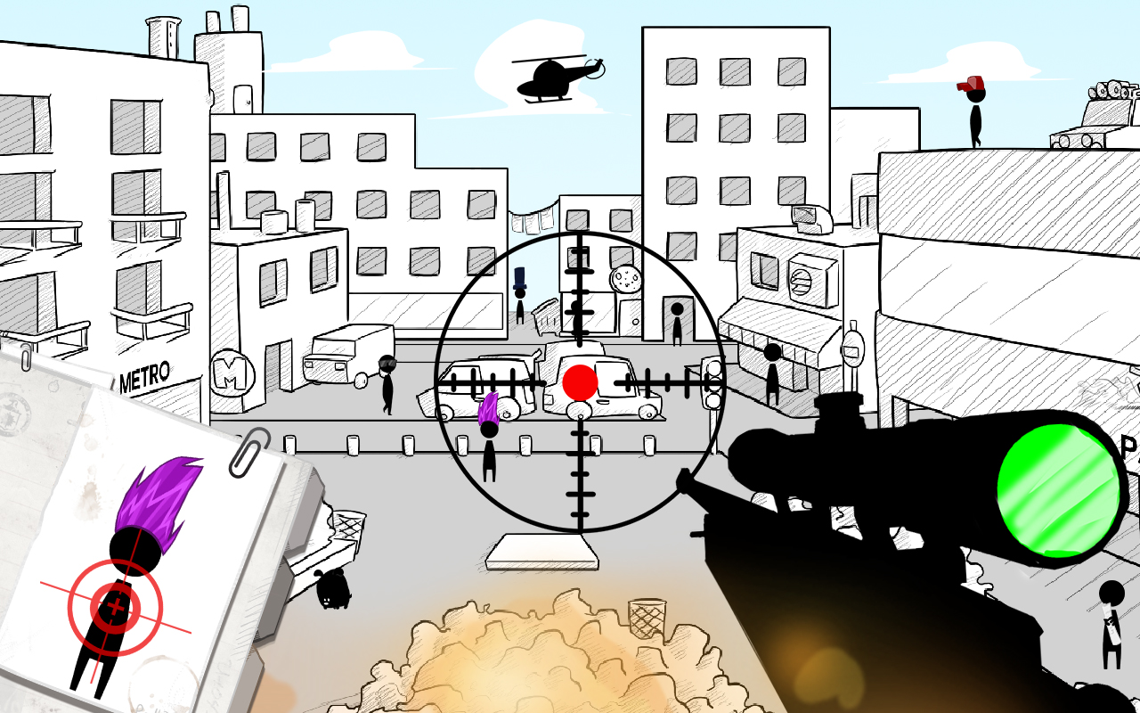 Stickman Sniper : Tap To Kill - App on Amazon Appstore