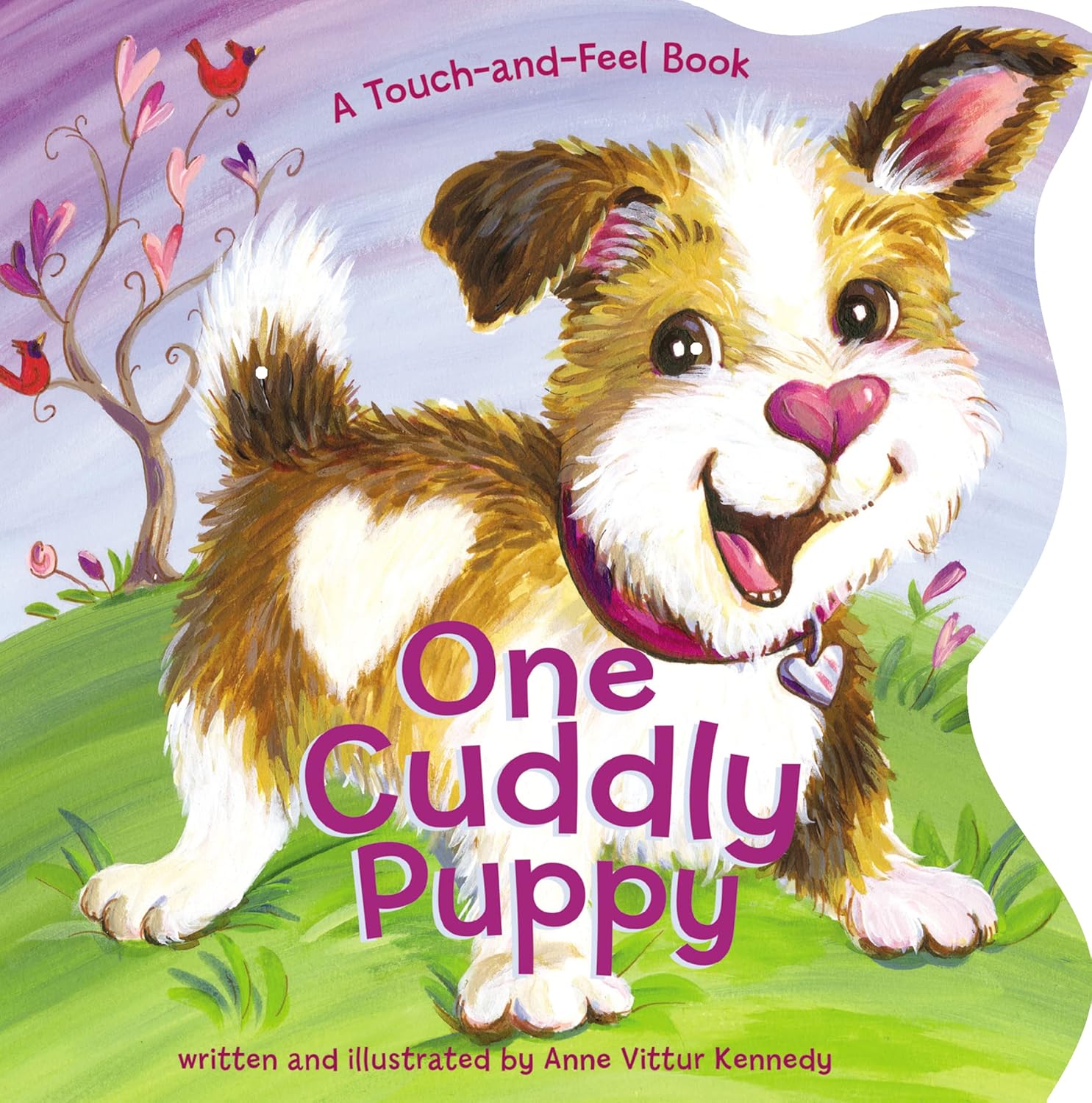 Amazon.com: One Cuddly Puppy: A Counting Touch-and-Feel Book for Kids ...