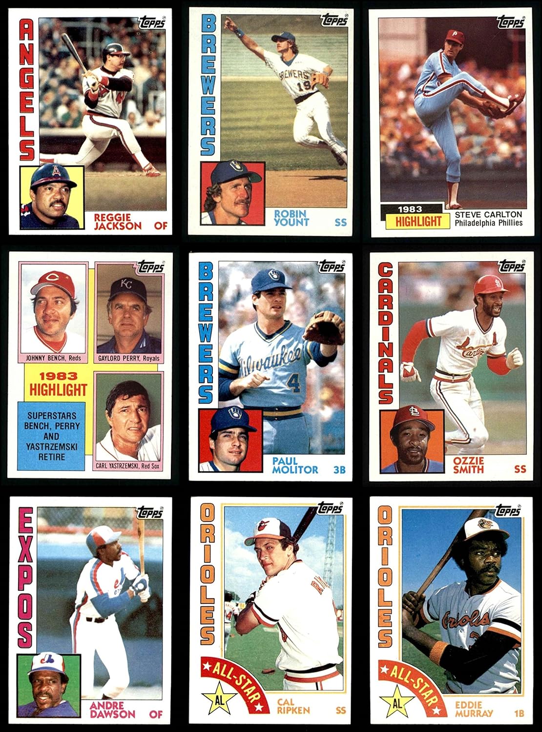 Amazon.com: 1984 Topps Baseball Complete Set (In Box) (Baseball Set ...