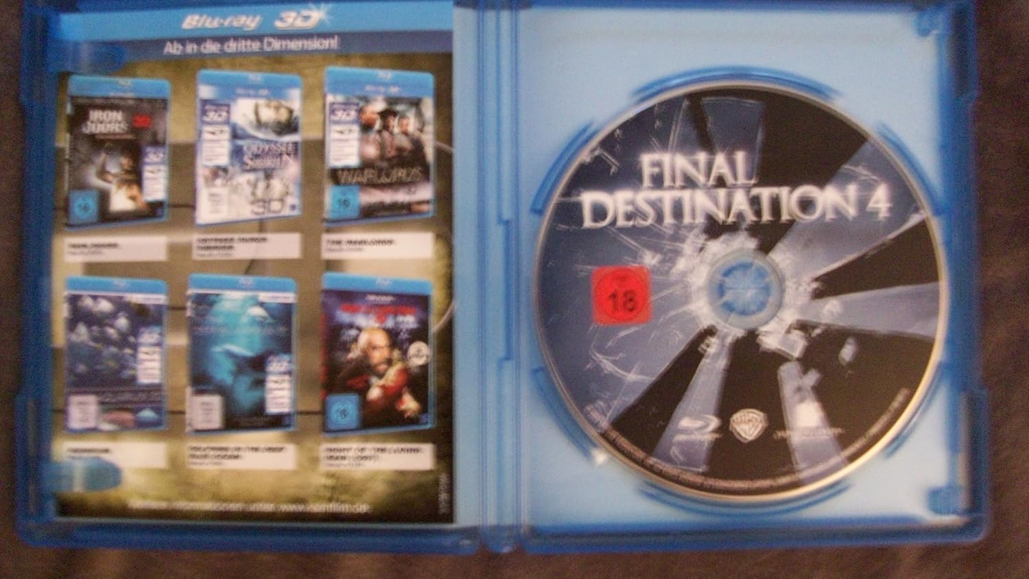 Final Destination 4 (inkl. 3D-Version des Films + zwei 3D Brillen) [Blu ...