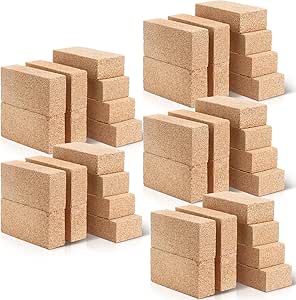 Amazon.com: Ripeng 16 Pcs Insulating Fire Brick 9 x 4.5 x 2.6 Inches ...