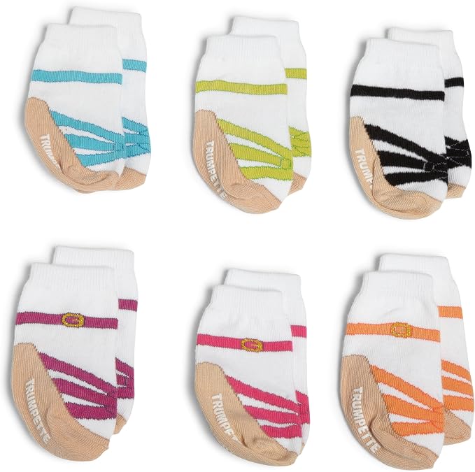 Amazon.com: Trumpette Baby Girls' Newborn Tilly's Sock Set, Multi ...
