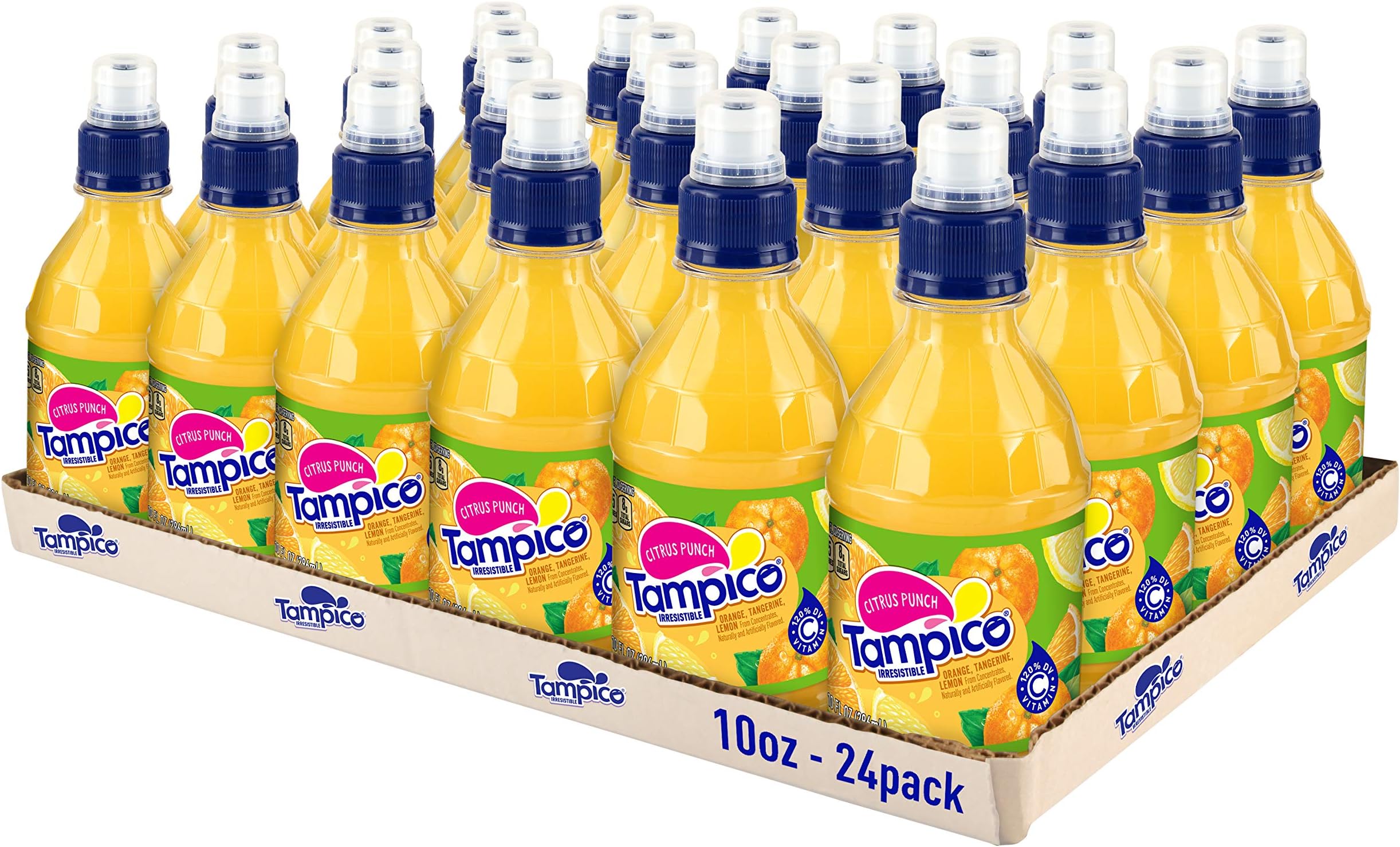 Amazon.com : Tampico Citrus Punch, 10 OZ, Naturally Flavored (Pack-12 ...