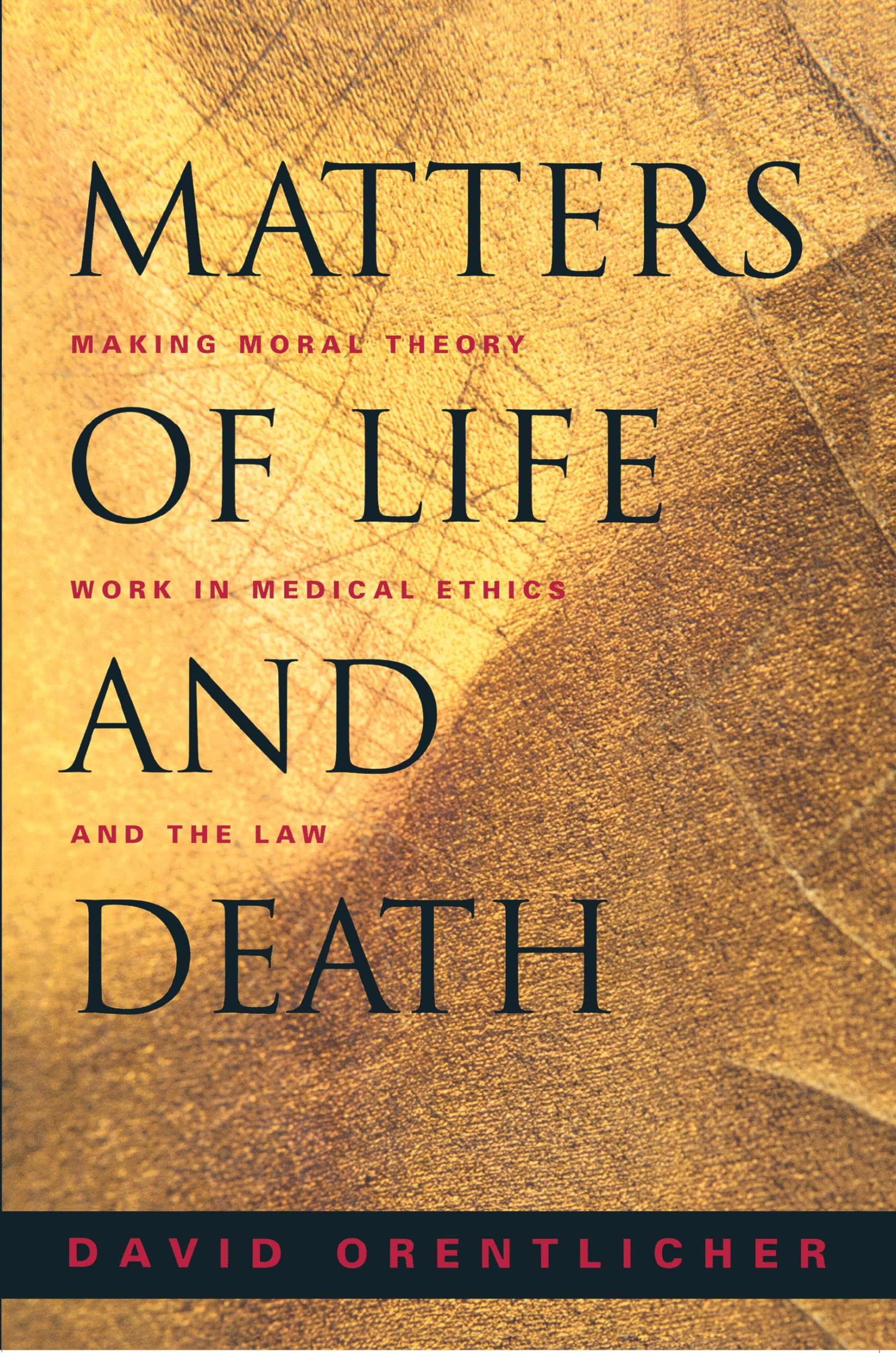 Matters of Life and Death: Making Moral Theory Work in Medical Ethics ...